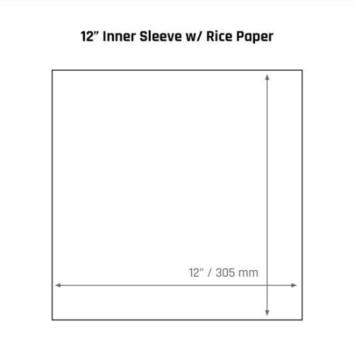 Audio Fidelity Anti-Static Rice Paper/HDPE LP Inner Sleeves (50 pack ...